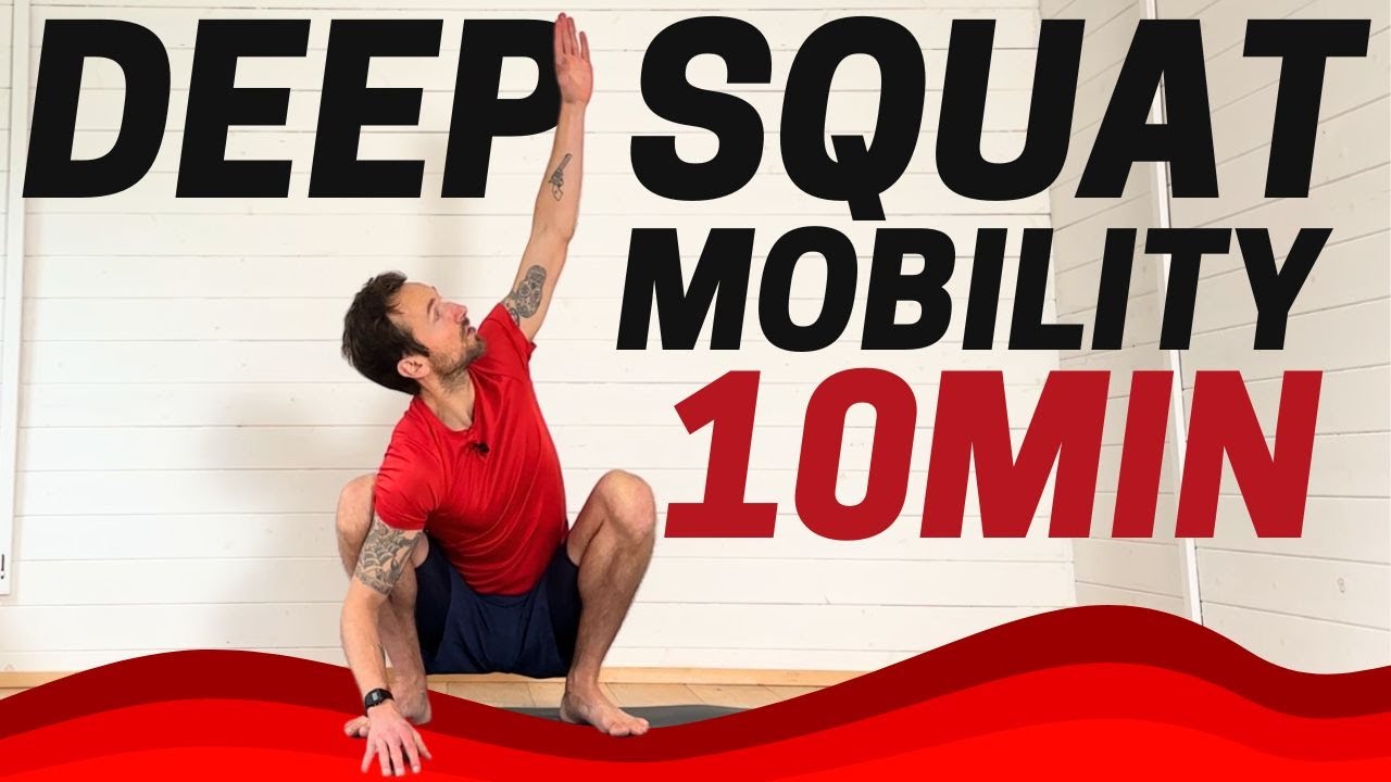 10 minute Deep Squat Mobility for Runners - YouTube
