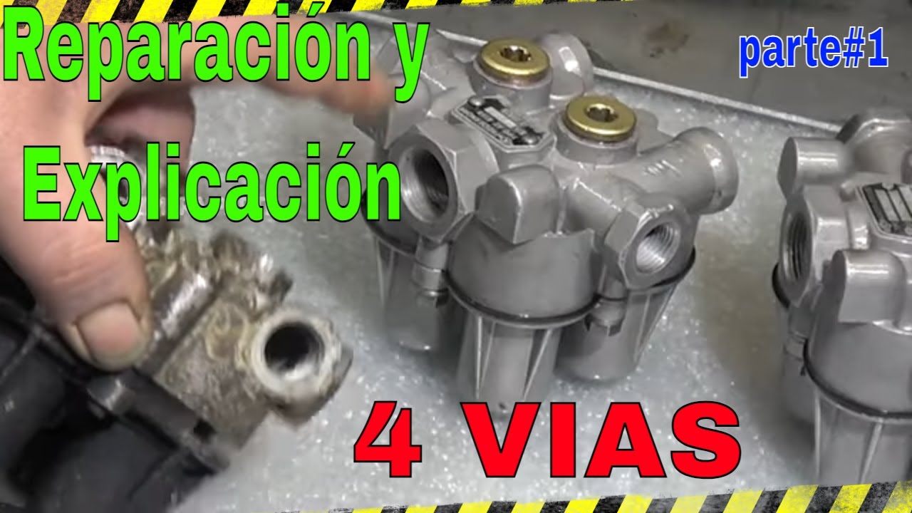 RESTAURACION DE VALVULA DE FRENO (wabco ( válvula de protección 4 vías ...