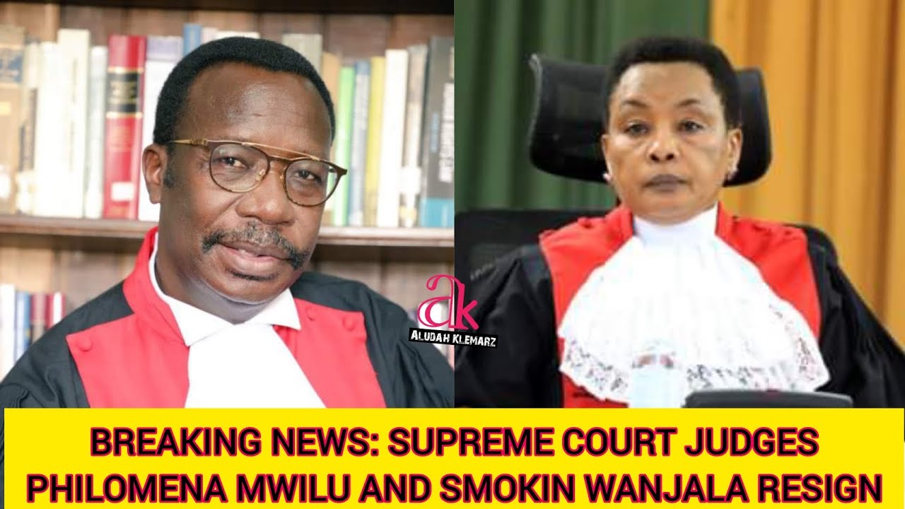 BREAKING NEWS:SUPREME COURT JUDGES DCJ PHILOMENA MWILU AND JUSTICE ...