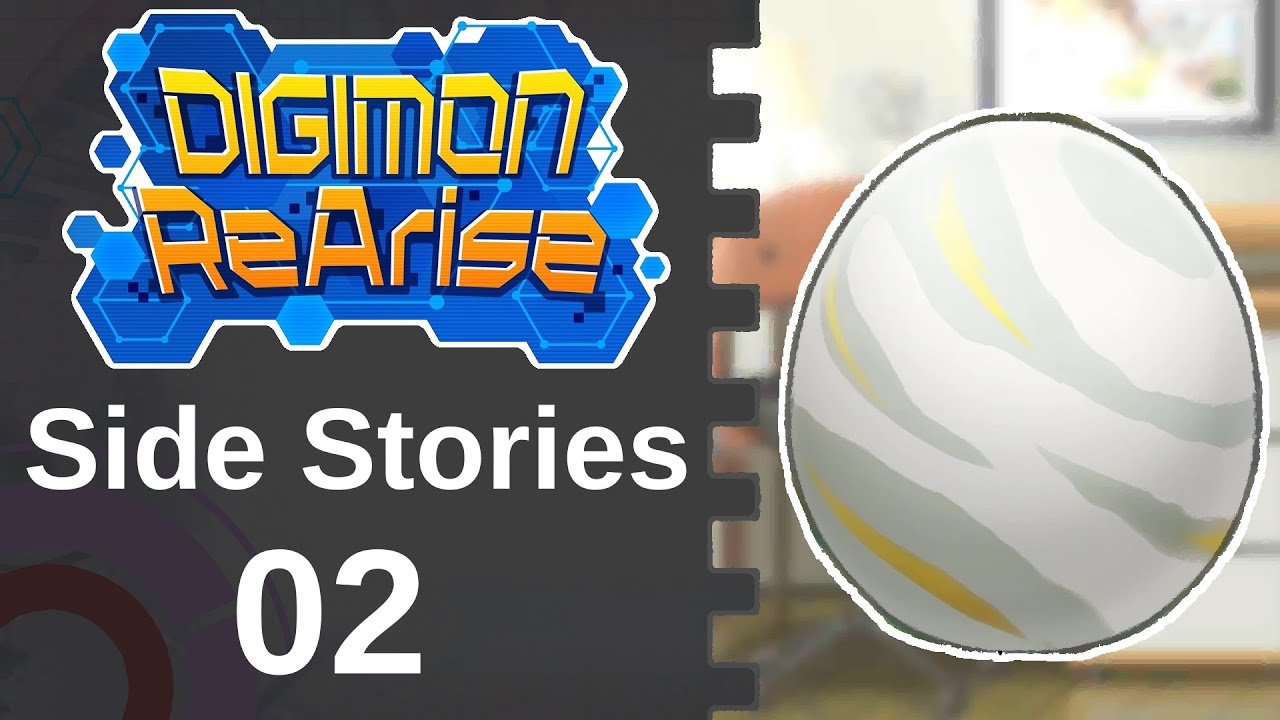 Digimon Rearise Side Stories: 02 - A DigiEgg's Dream [EN🔊 / 🔼Dialog ...