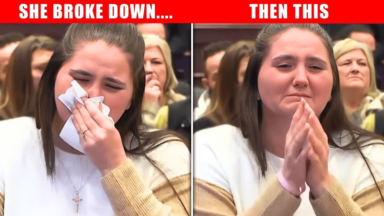 She Broke Down Crying In Court — Then The Tape Plays! - YouTube