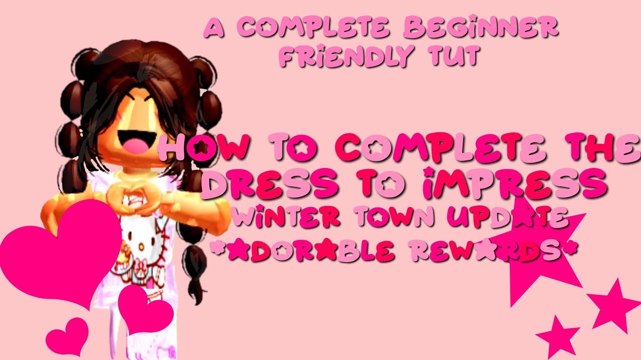 How to complete the dti winter quest *adorable rewards!!!* - YouTube