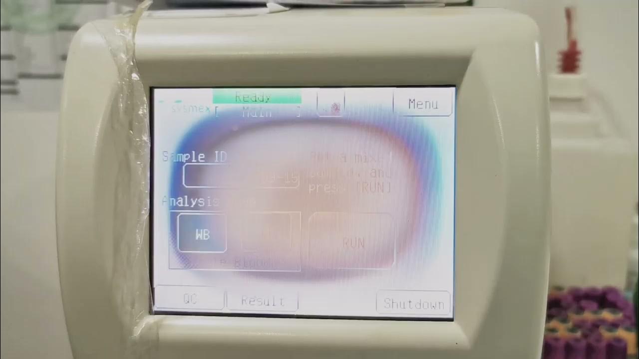 Steps on how to change Poch Pack D reagent in Sysmex PocH-100i | MEDICAL LABORATORY SCIENCE ...