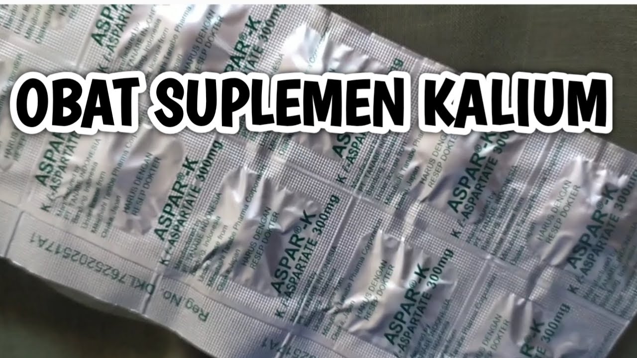 Obat mengatasi kekurangan kalium akibat minum obat antihipertensi # ...