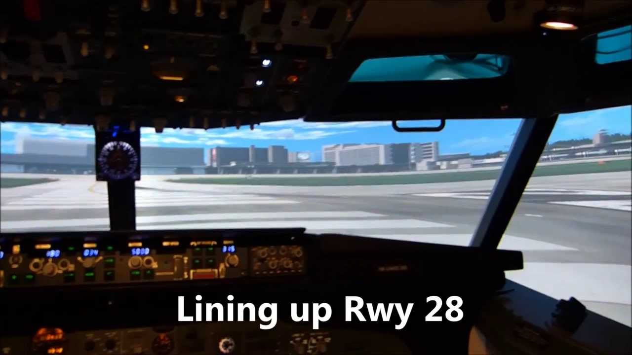 B737-800NG Homecockpit / LM PREPARD3D V2 / SWISS HB-W266 - YouTube