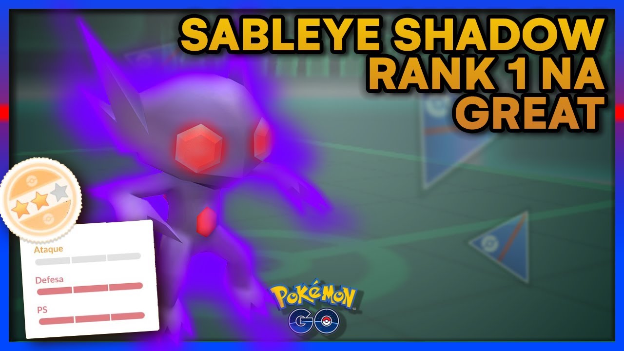 SABLEYE SHADOW RANK 1 DA GREAT! - YouTube