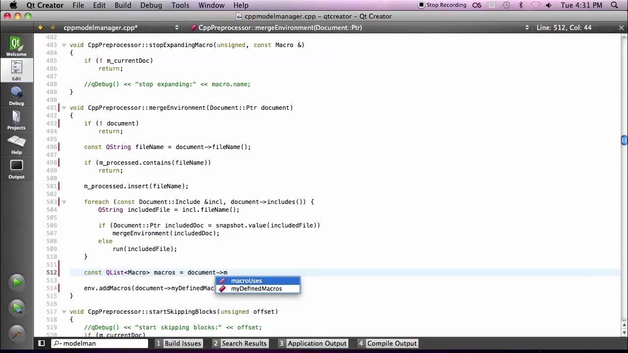 Qt Creator - Rename, find usages, and semantic highlighting - YouTube