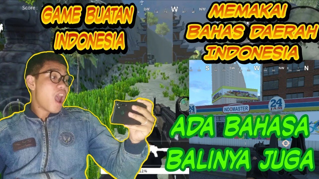 Game buatan Indonesia ada bahasa Balinya juga | #Manguni_squad - YouTube
