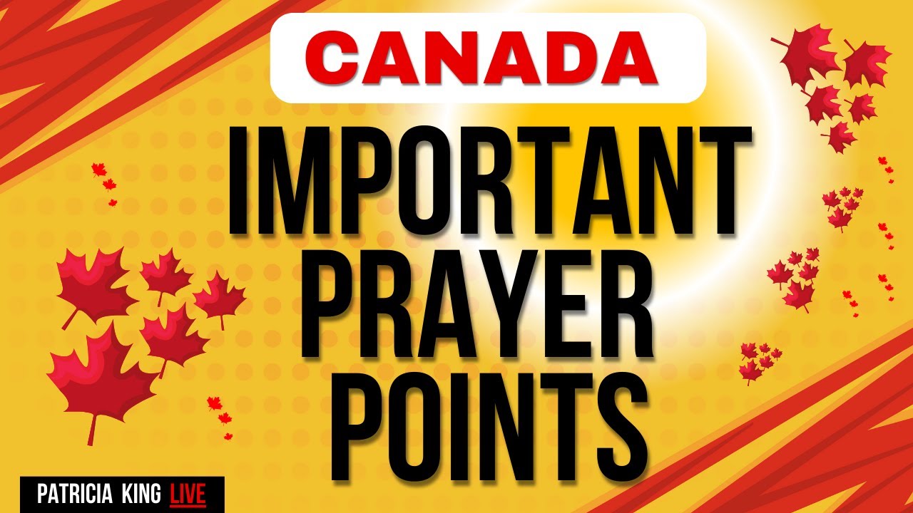 Important Prayer for Canada with Patricia King - YouTube