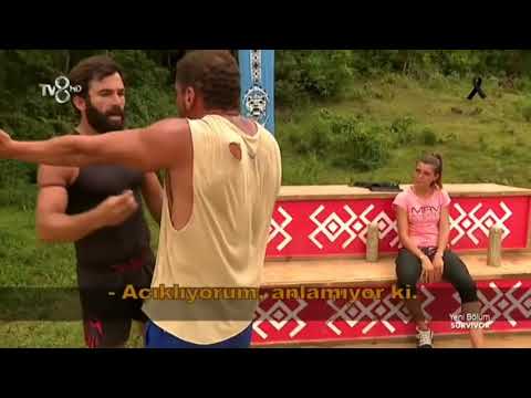 Mustafa kemal hilmicem kavga   mustafa küfrediyor!!! Survivor 2018 73  Bölüm