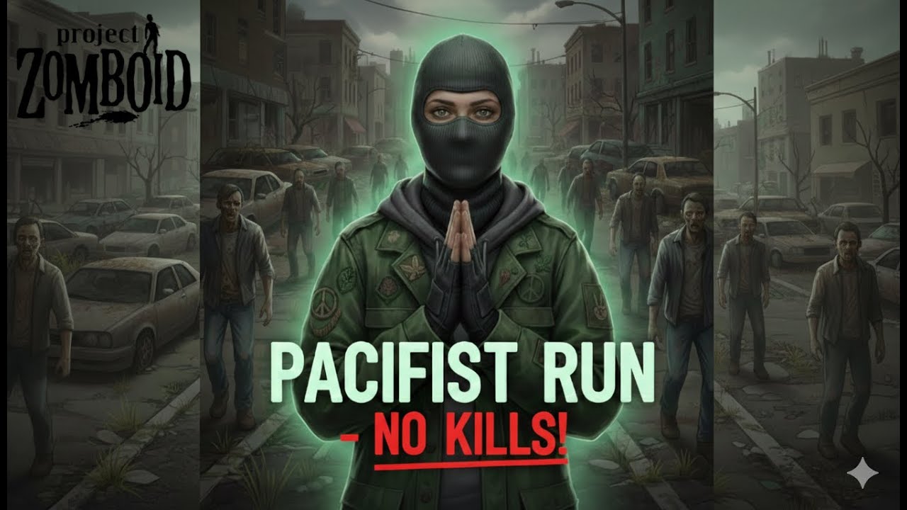 Project Zomboid PACIFIST RUN I NO KILL I Prologue - YouTube
