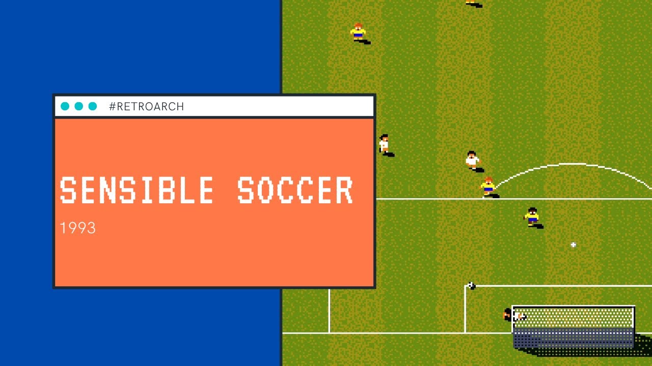 Sensible Soccer (1993) [MCD] - RetroArch with Genesis Plus GX - YouTube
