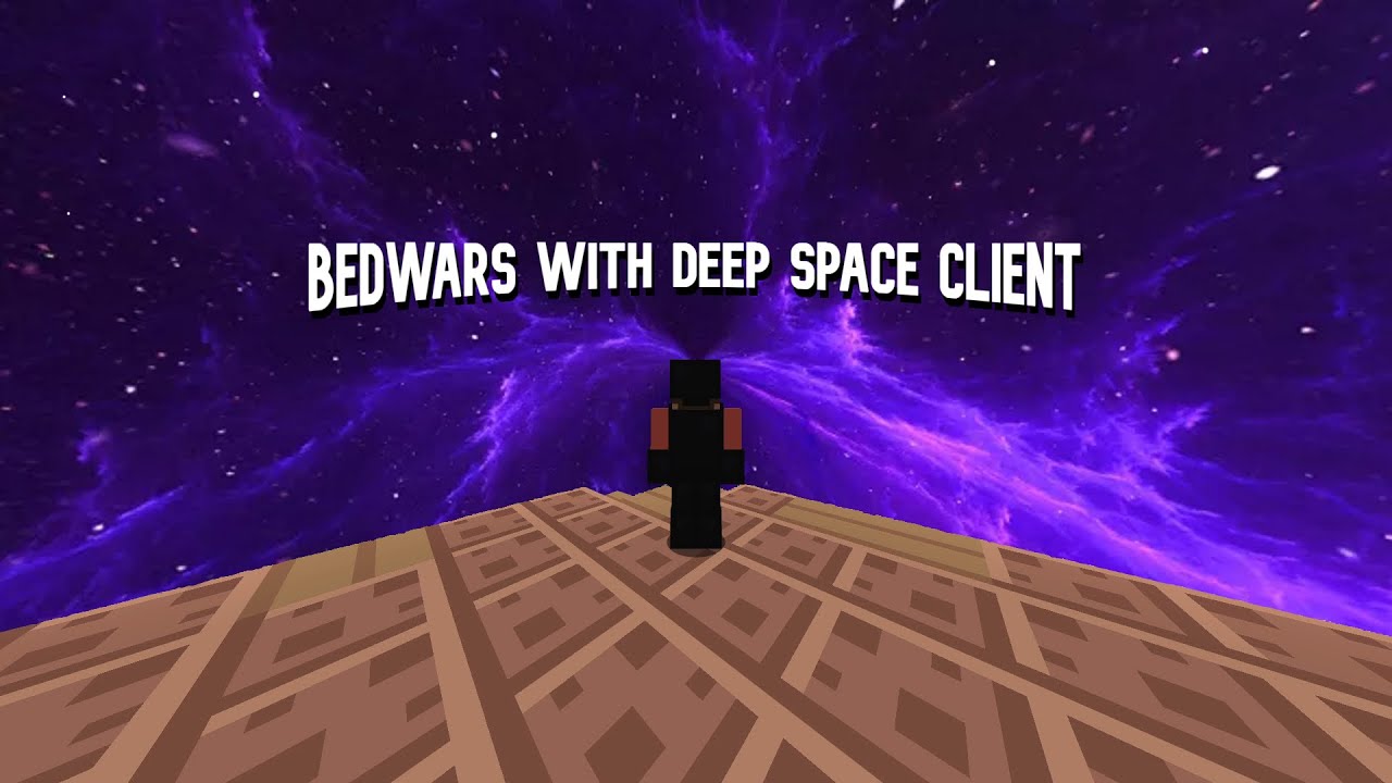 Me playing bloxd.io bedwars with Deep Space Client - YouTube