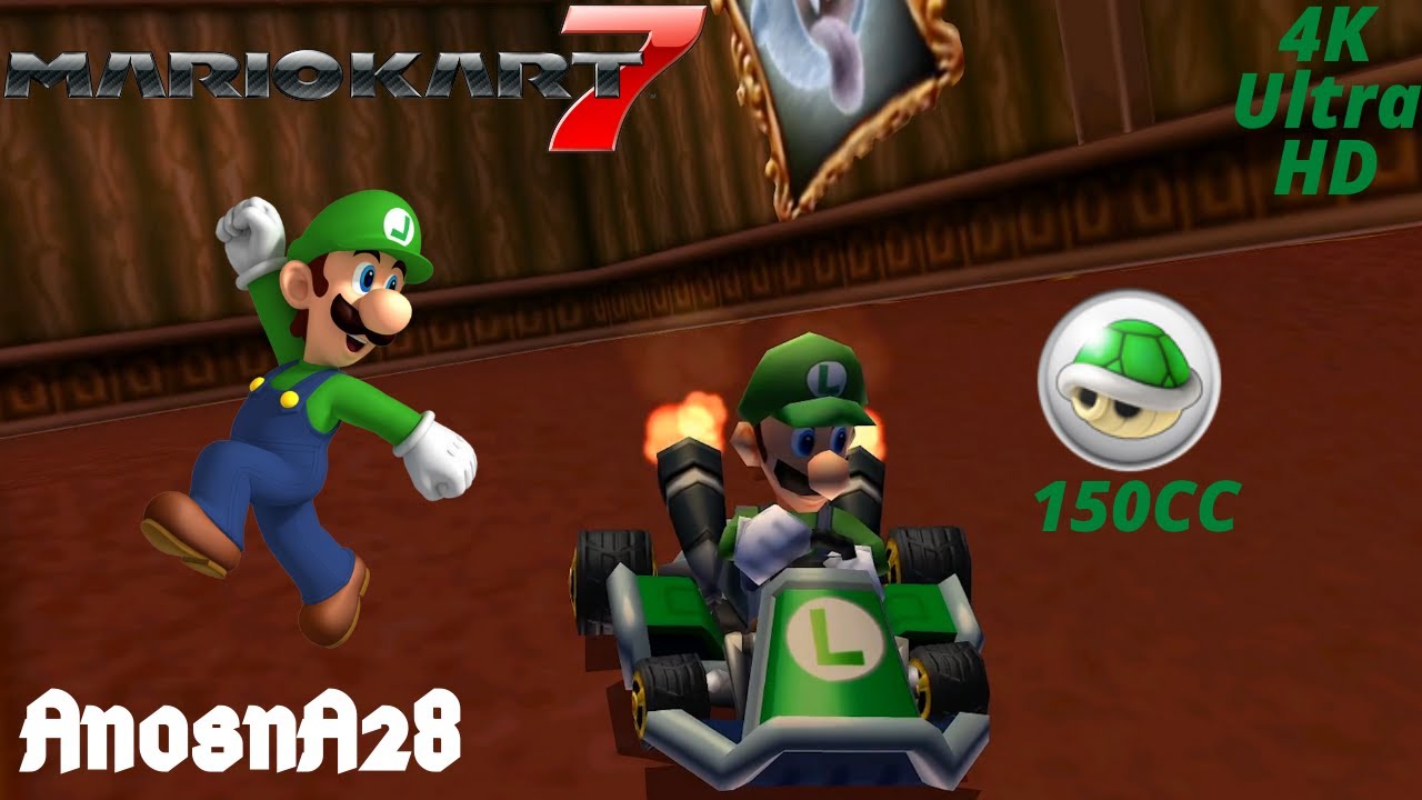 Mario Kart 7: Shell Cup 150cc [4K] - YouTube