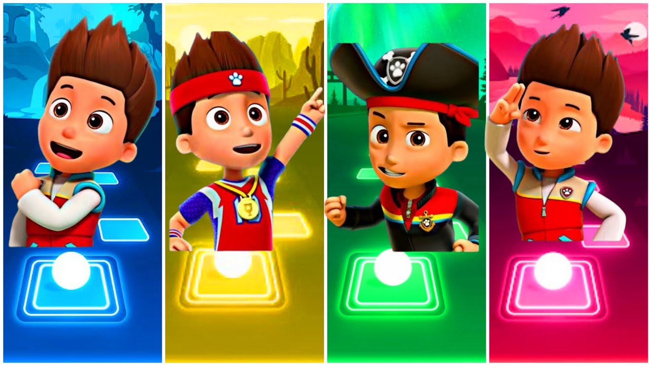 Team Ryder🤩 - Ryder 🆚 Ryder 🆚 Ryder 🆚 Ryder 🎶 Tiles Hop EDM Rush - YouTube