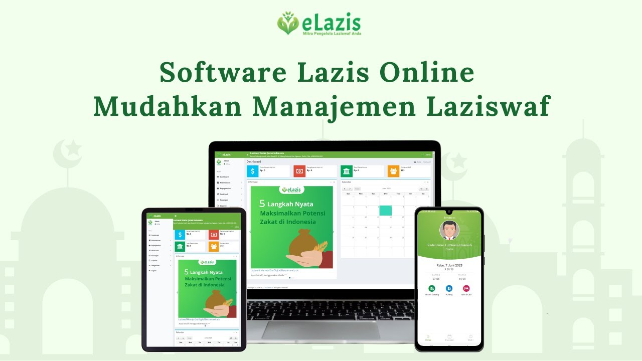 eLazis - Software Lazis Online Mudahkan Manajemen Laziswaf - YouTube