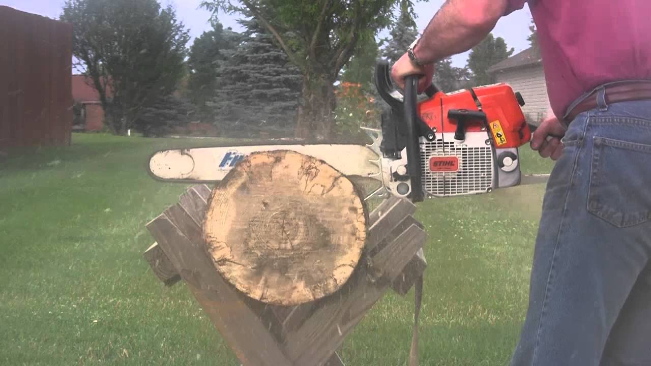 Stihl MS440 460 Hybrid II - YouTube