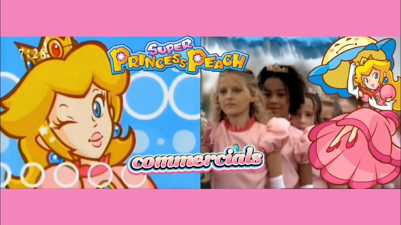 Super Princess Peach commercial - スーパープリンセスピーチCM - YouTube