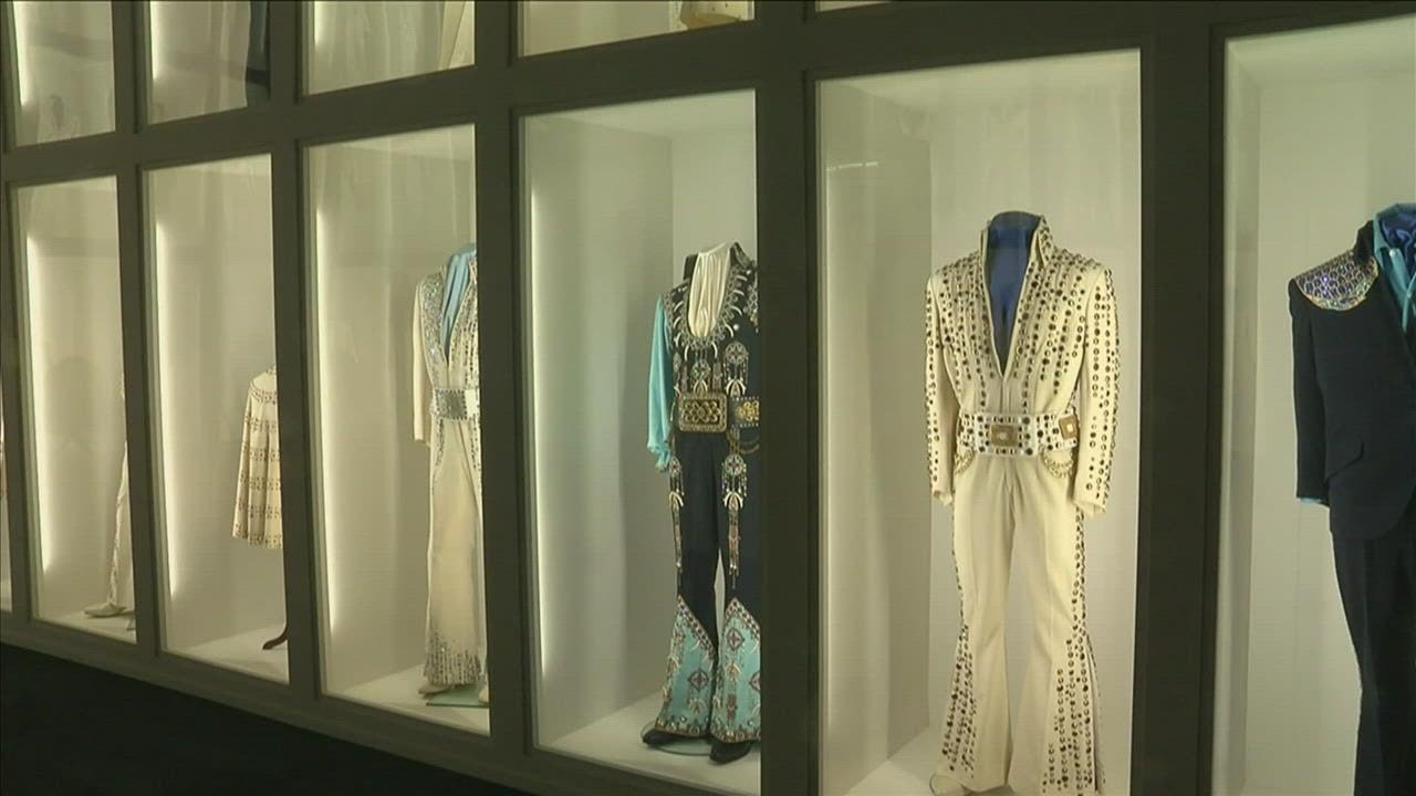Elvis Presley's archived wardrobe featured in a new exhibit at ...