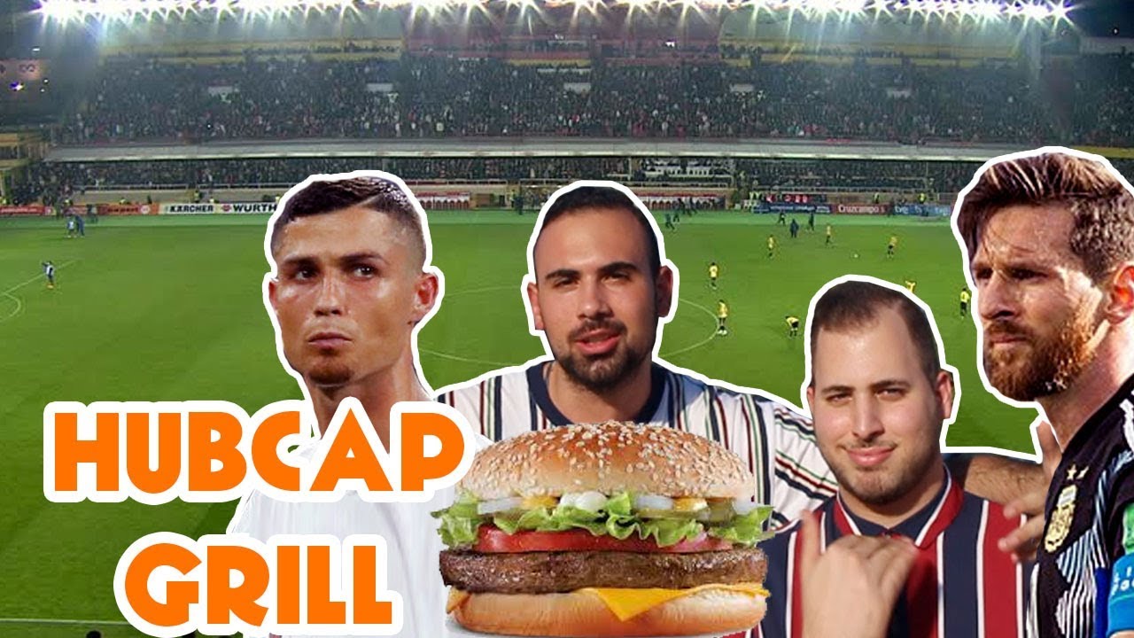 🥜🍯🍌🍔 Peanut Butter Banana Burger 🍔🍌🍯🥜 - Hubcap Grill (Ronaldo vs. Messi ...