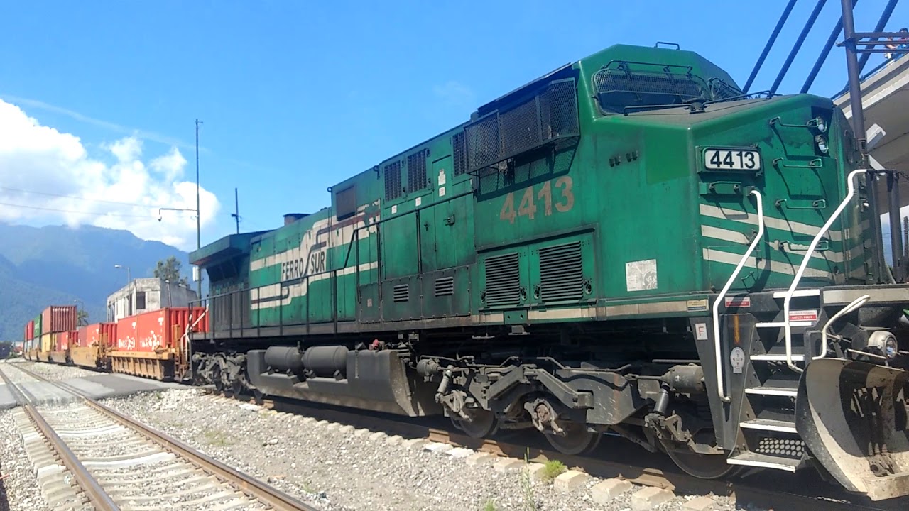 FSRR#4418 Intermodal Veracruz - México - YouTube