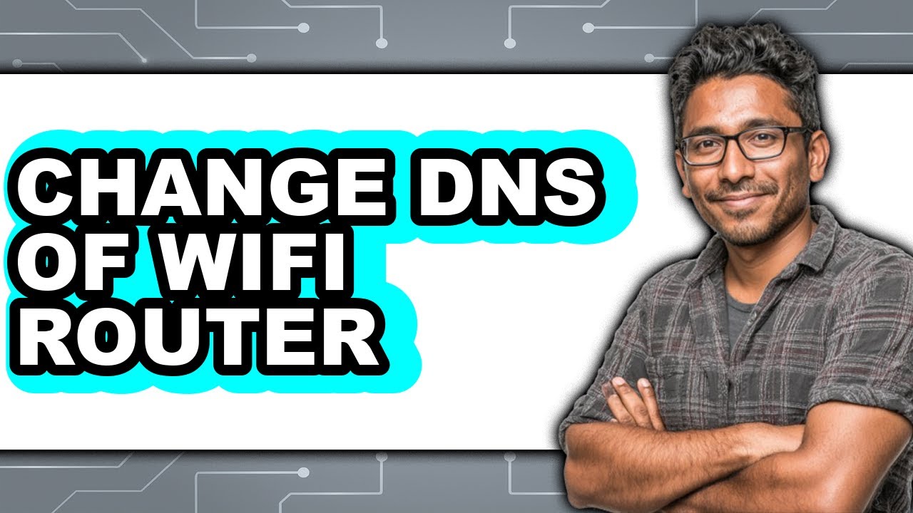 How to Change Dns of Wifi Router (easy Method) - YouTube