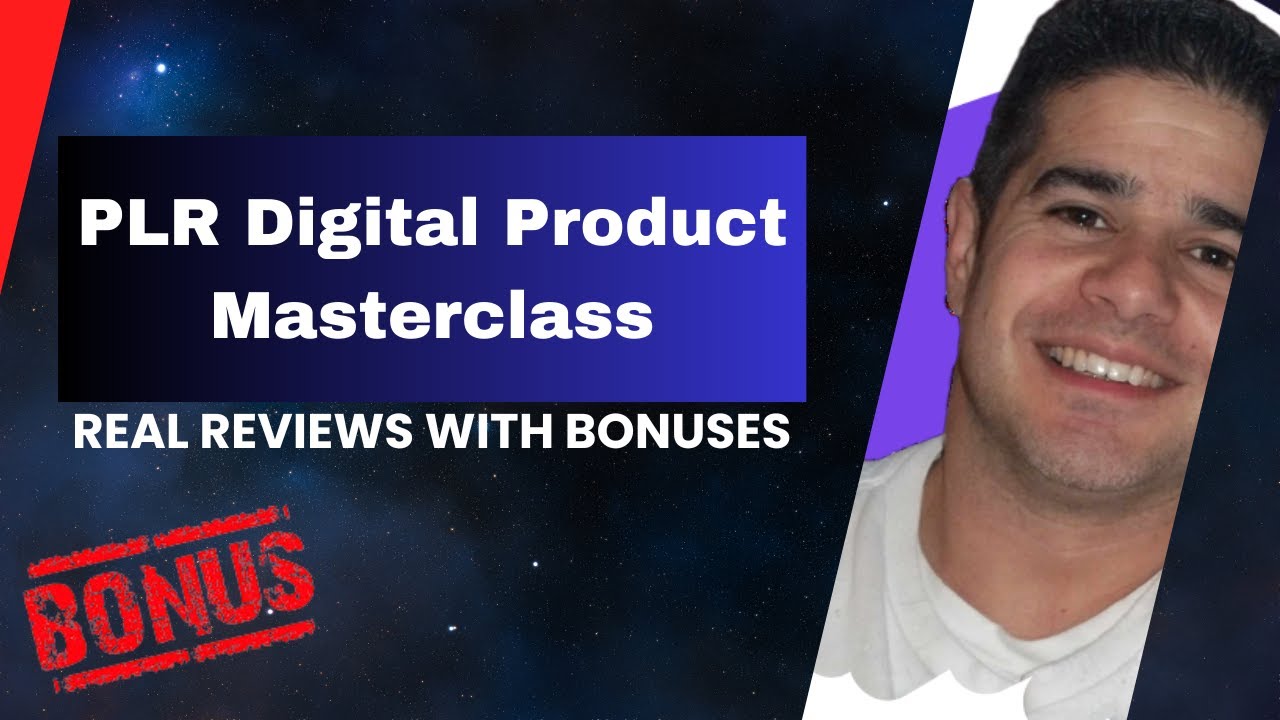PLR Digital Product Masterclass Review + Four Bonuses, Worth $1297 - YouTube