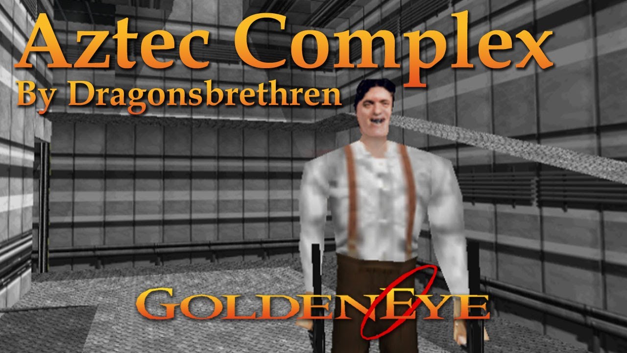 GoldenEye 007 N64 Custom Level - Aztec Complex - YouTube