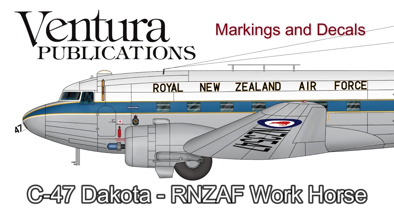 Dakota in RNZAF Service - Markings and Decals - YouTube
