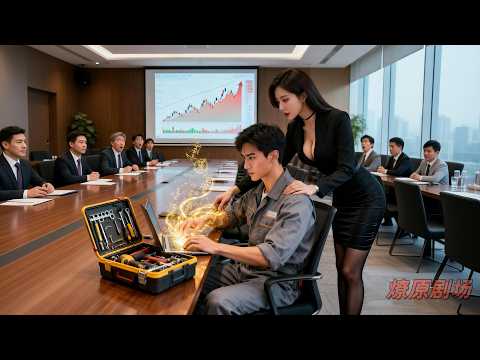 被瞧不起的維修工人小夥只用0.01s竟救公司改破產命運！美女總裁看呆當場獻身求嫁，狂賺百億股票啪啪打臉滿屋商界精英！ #總裁愛上維修工