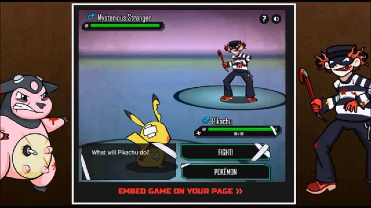 Let's Try: Pokemon Red, White, and Blue (PETA Version) - YouTube