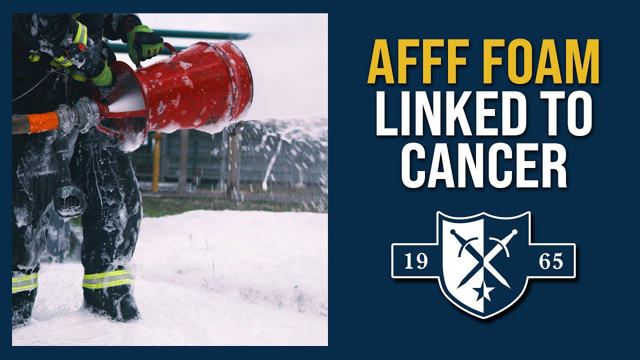 AFFF Lawsuit: Military Base Cancer Claims - YouTube