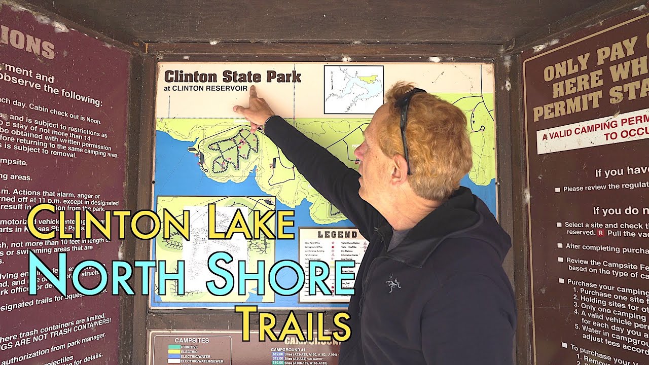 Clinton Lake North Shore Trails - YouTube
