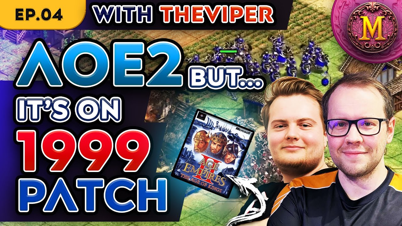 AOE2 But It's On 1999 Patch With THEVIPER | Episode 4 - YouTube