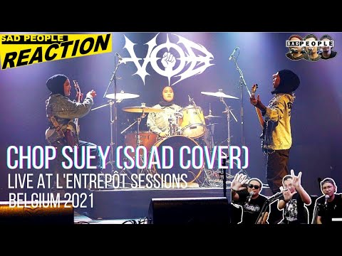 FROM "GARUT" TO "EUROPE"⁉️ VoB - Chop Suey [SOAD Cover] Live at L ...