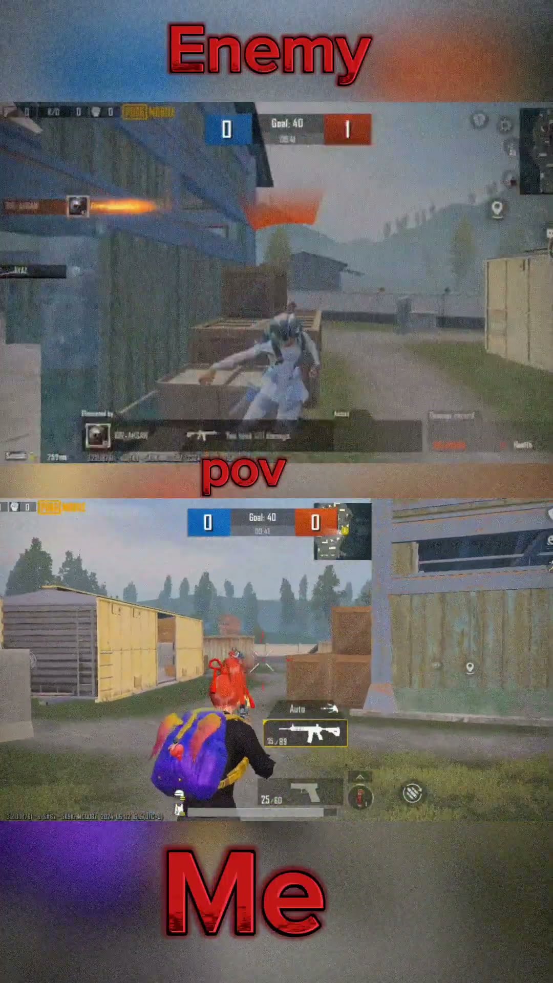 pov: enemy view#tdm#pubg#bgmi#viral#short#trensing#enemyview#1v1# ...