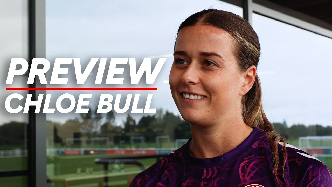 Chloe Bull previews Cup clash against Palace - YouTube