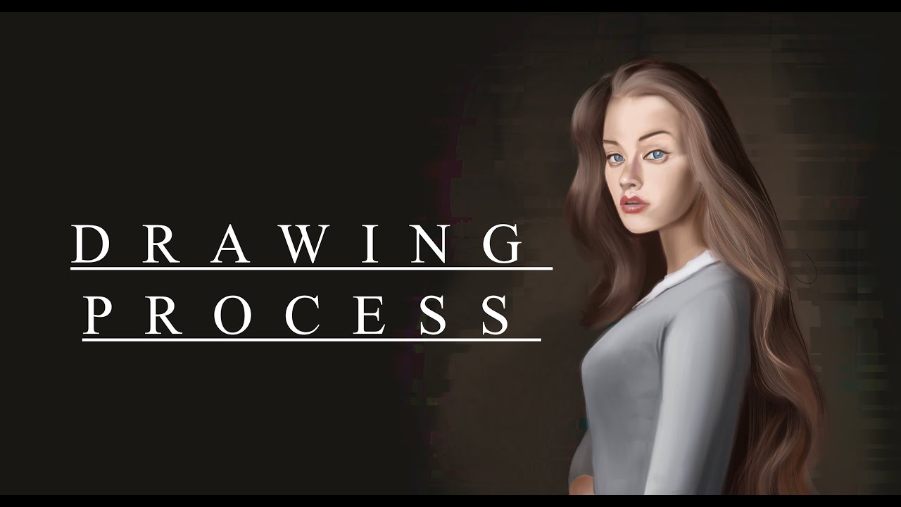 Drawing process | Ipad pro drawing - YouTube