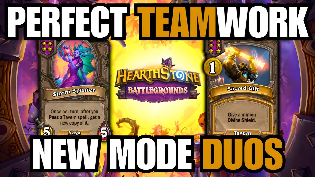 PERFECT TEAMWORK! New unit Storm Splitter is busted | Hearthstone ...