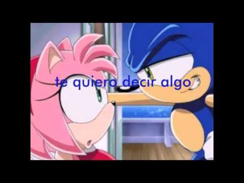 El beso de Sonic y amy - YouTube