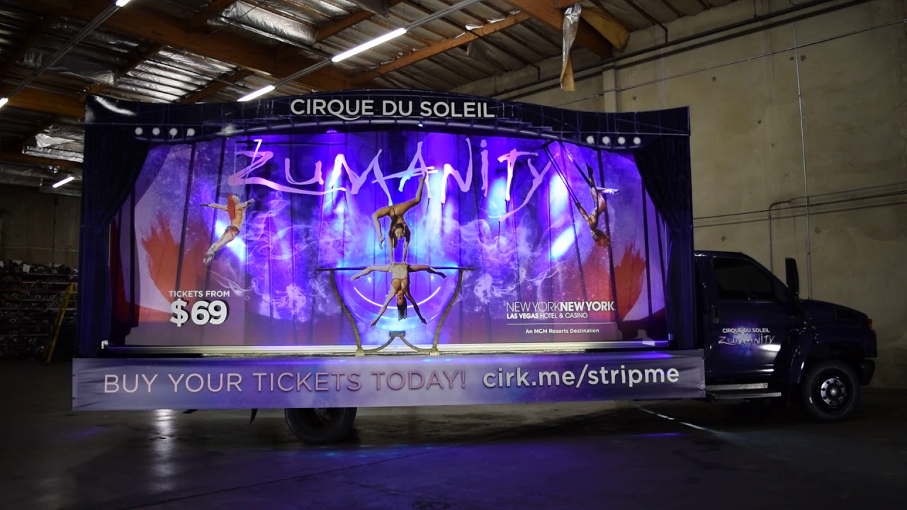 Zumanity Iconic Buildout - YouTube