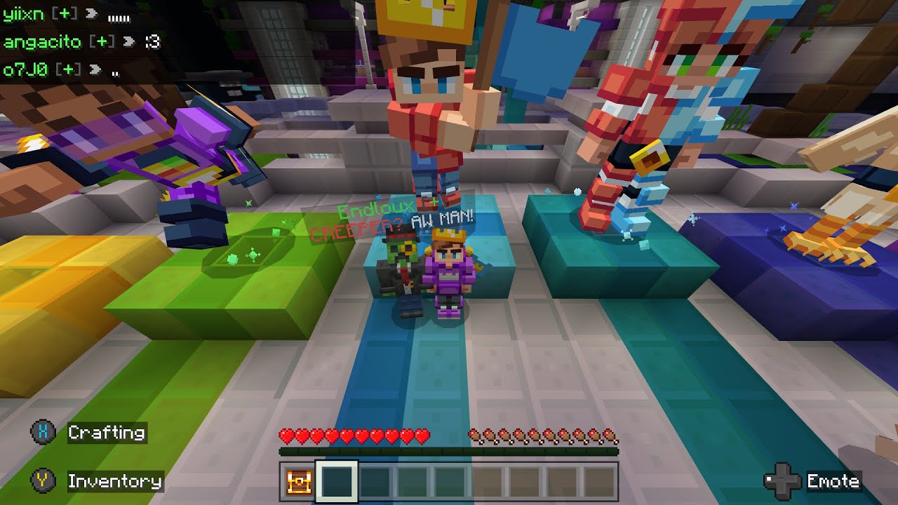 Getting Level 20 In Hive Capture The Flag Minecraft Bedrock - YouTube