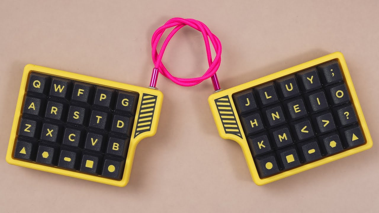 Building My First REAL Handwired Split Mechanical Keyboard - YouTube