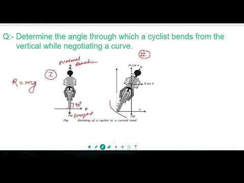 bending of cyclist - YouTube