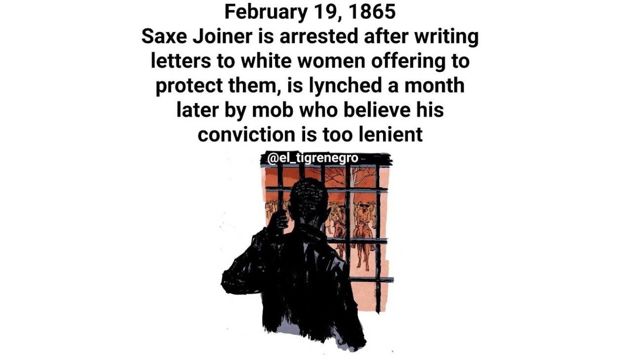Rest in Peace Saxe Joiner - YouTube