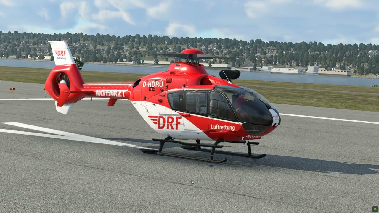 X Plane 12 Freeware EC 135 Helicopter Start Up YouTube