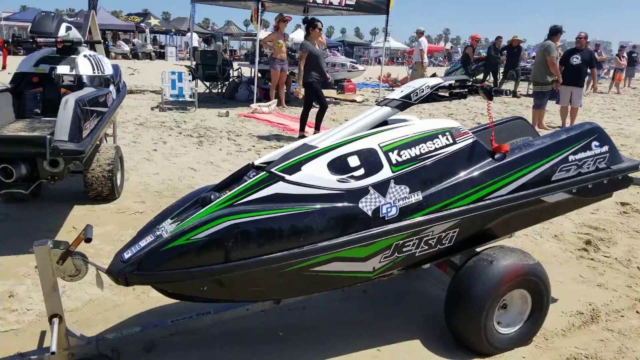 Jet Ski Racing HB Southside Pier on DAN-O-VISION... - YouTube
