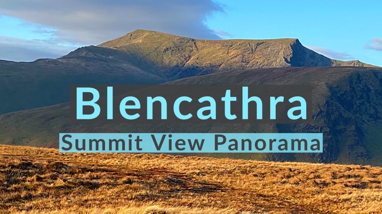 Blencathra : Fully Labelled Summit View Panorama - Lake District Walks ...