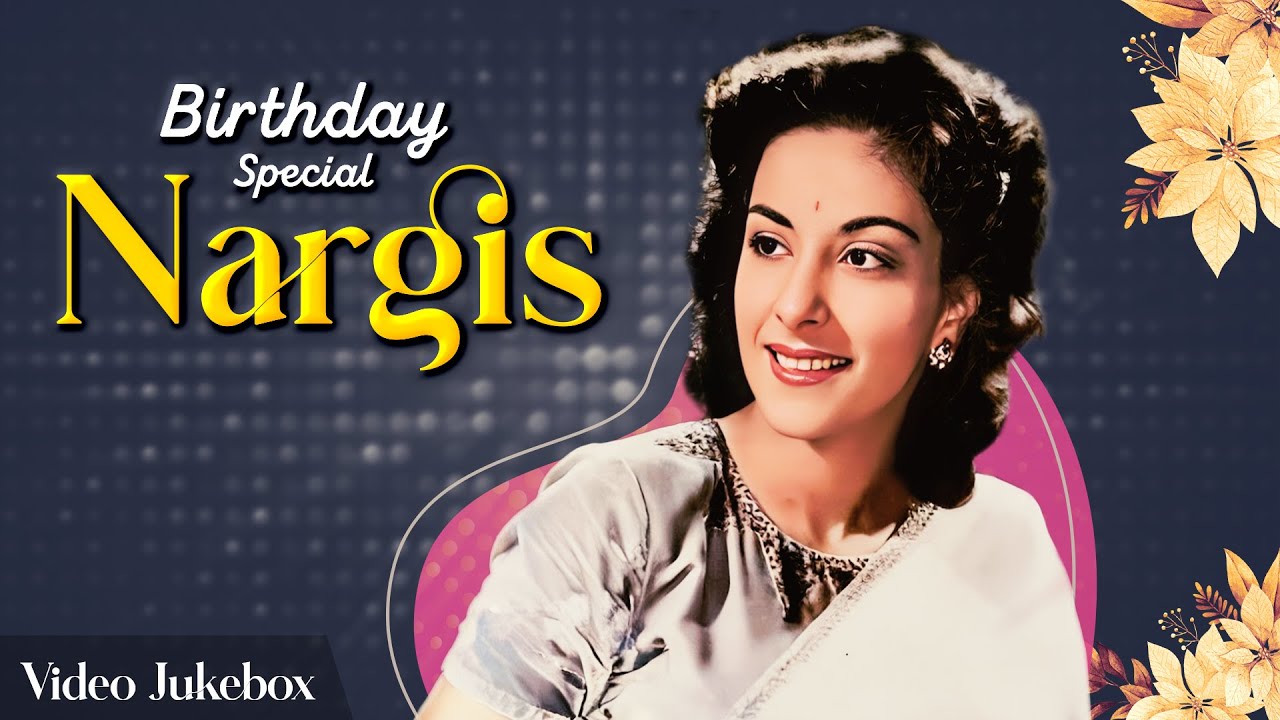 BEST Of NARGIS DUTT Songs - Top 10 Songs Of Nargis - Lata Mangeshkar ...