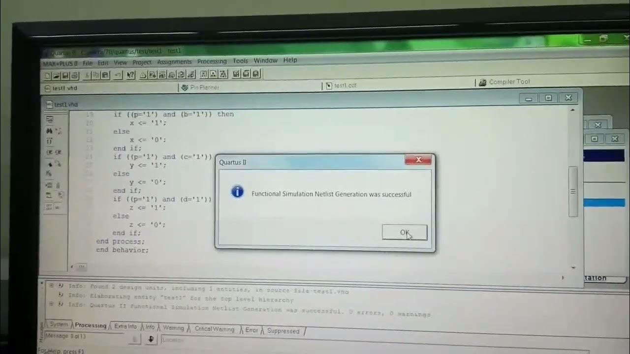 water level controller project using VHDL code El-Neelen University ...